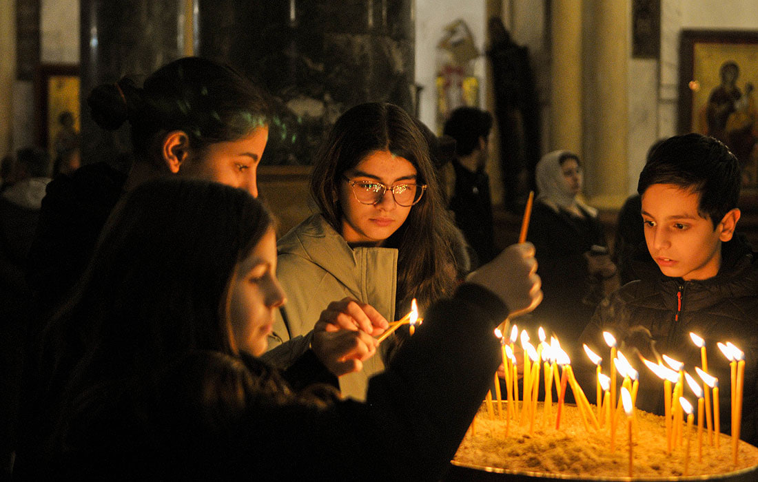 Quddus, Serbiya, Gruziya va Polsha pravoslav cherkovlarida Rojdestvo ...