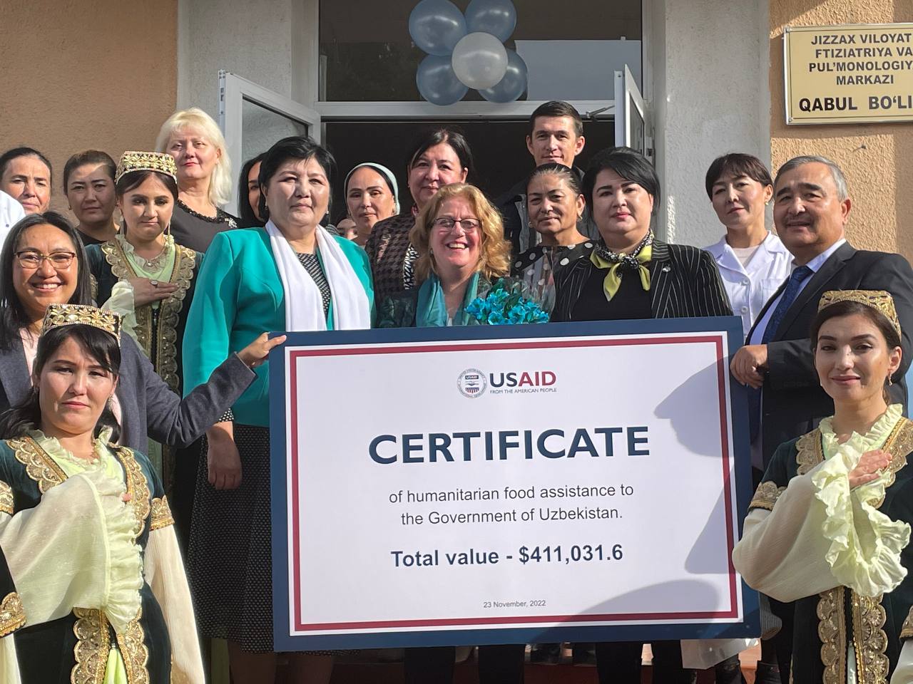 USAID O‘zbekistonga 131 tonna oziq-ovqat yordami yetkazib berdi | UzReport.news