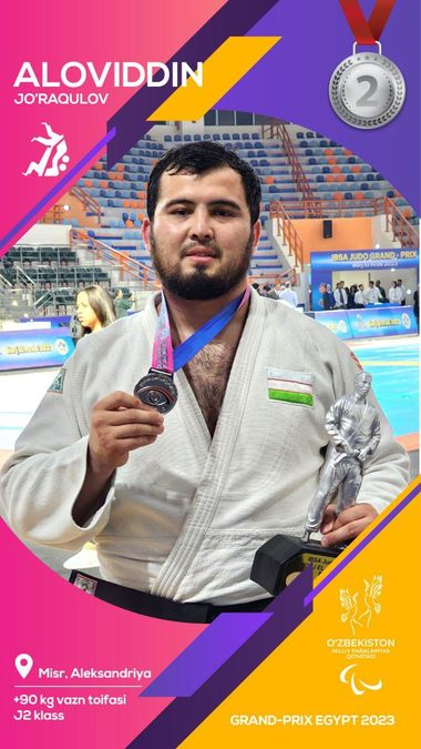 Para dzyudo: o'zbekistonlik sportchilar Misrdagi Gran-prini 6 ta medal ...