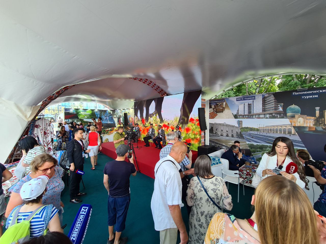 Moskvada “Путешествуй!” Xalqaro sayyohlik forumi bo‘lib o‘tmoqda | UzReport.news