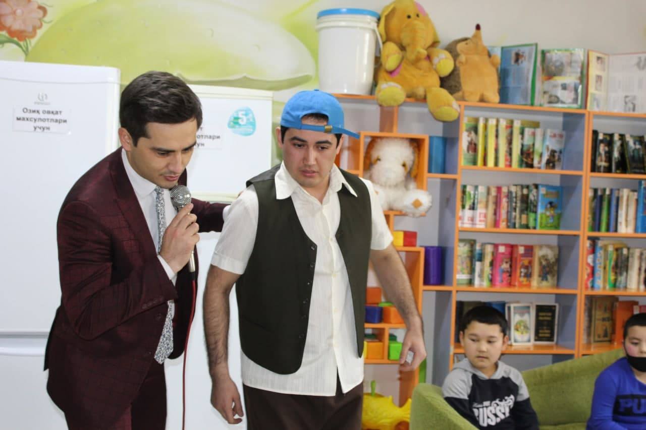 15-fevral - Saratonga chalingan bolalar kuni munosabati Muqumiy teatri ...