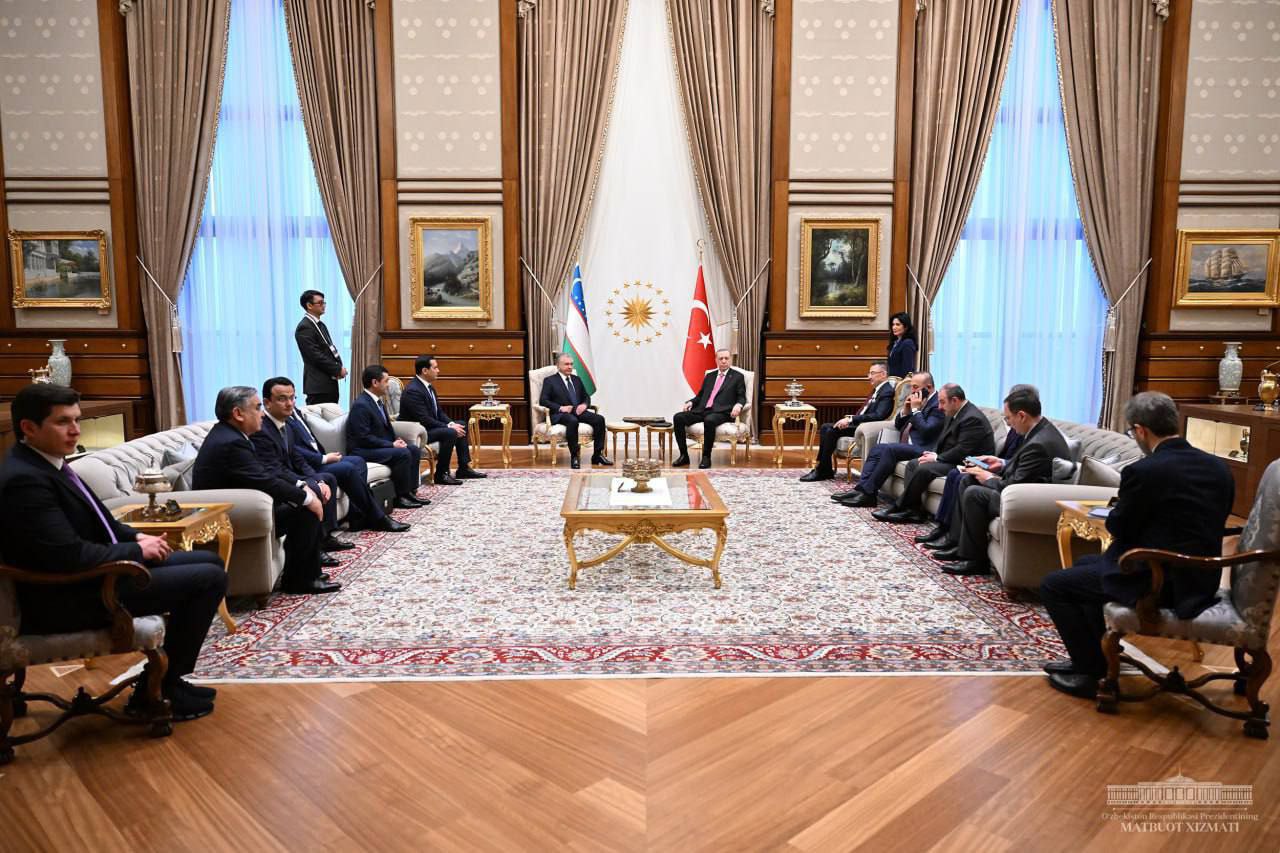 Shavkat Mirziyoyev and Recep Tayyip Erdogan meet in Ankara | UzReport.news