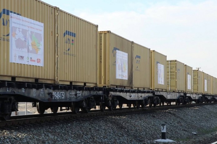 “Uztemiryulkonteyner” organizes first container train to Europe through ...