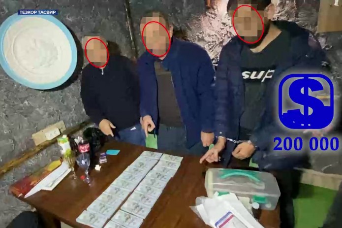 Oqdaryo tumanining sobiq hokimi tadbirkordan 200 ming AQSH dollari olayotganda qoʻlga olindi ...