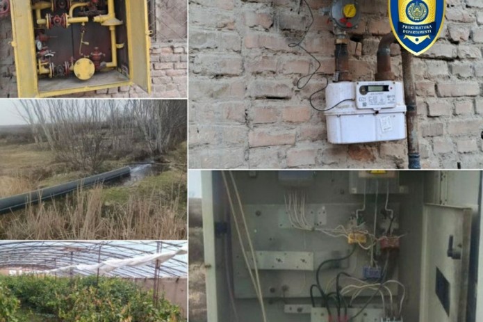 O'zbekistonning 3 hududida gaz va elektr energiyasidan noqonuniy foydalanib kelganlar aniqlandi ...