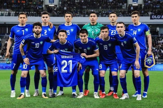 Uzbek national football team reaches 64th place in FIFA rankings ...