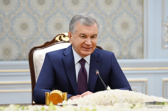 Shavkat Mirziyoyev receives delegation of Singaporean company "Indorama Corporation" | UzReport.news