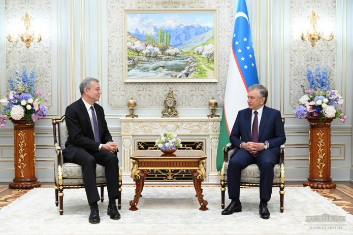 President of Uzbekistan Shavkat Mirziyoyev receives US Ambassador ...