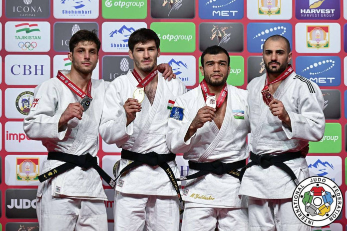 Dzyudochilarimiz Dushanbe “Katta dubulgʻa” turnirini beshta medal bilan ...