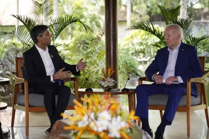 Jo Bayden va Rishi Sunak AQShdan Buyuk Britaniyaga gaz eksportini ...