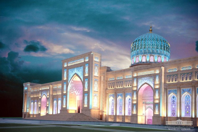 Islom svilizatsiyasi markazida qurilish ishlari 80% bajarilgan — Markaz ...
